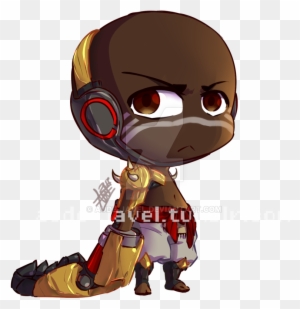 [fan Art Overwatch] Doomfist By Aude Javel - Doomfist Cute Art - Free ...